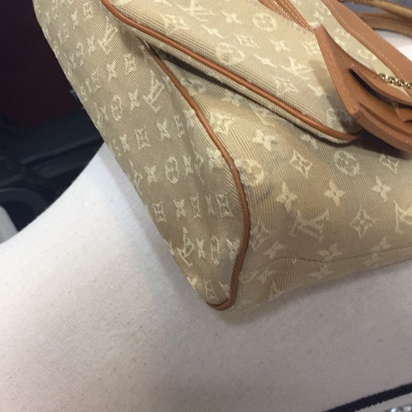 Louis Vuitton | Bags | Louis Vuitton Beige Mini Lin Lucille Pm | Poshmark